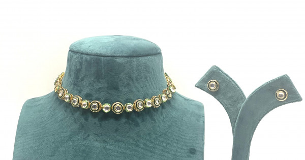 Kundan Single line Set